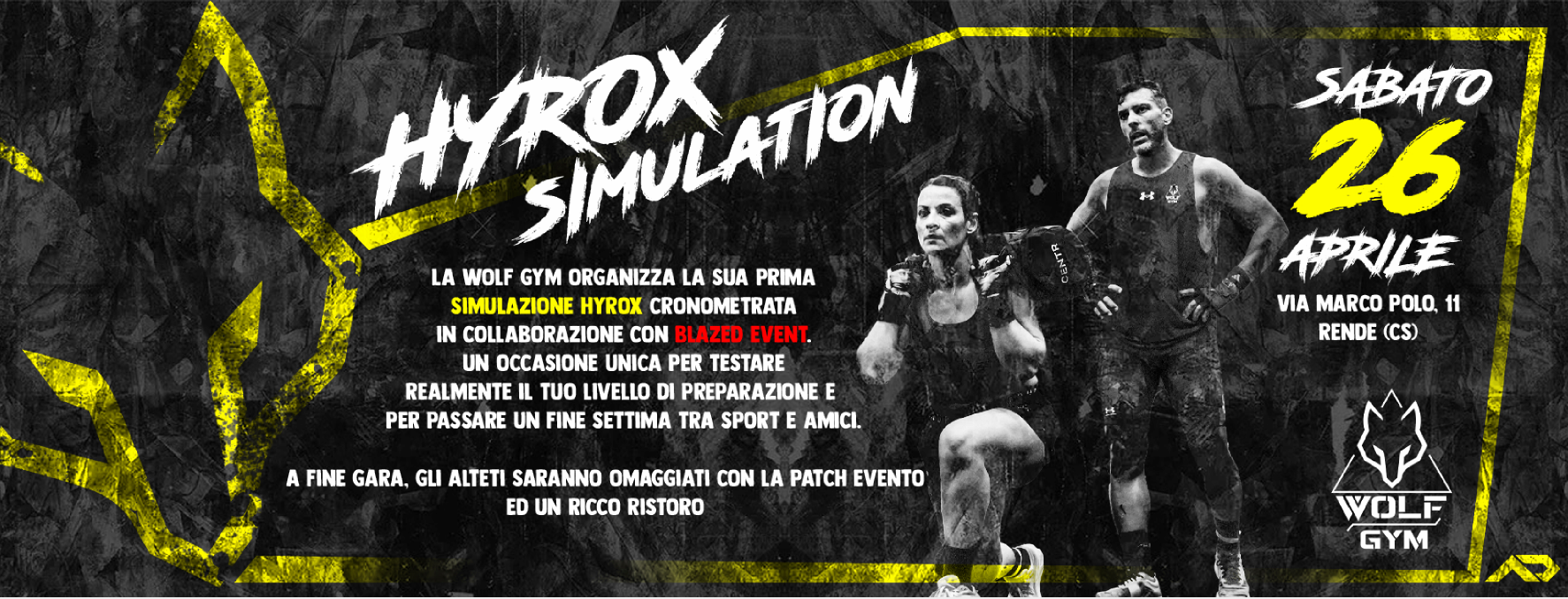 Hyrox Simulation - Blazed Event